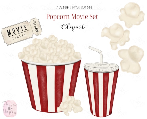 Movie Theater Soda Clip Art