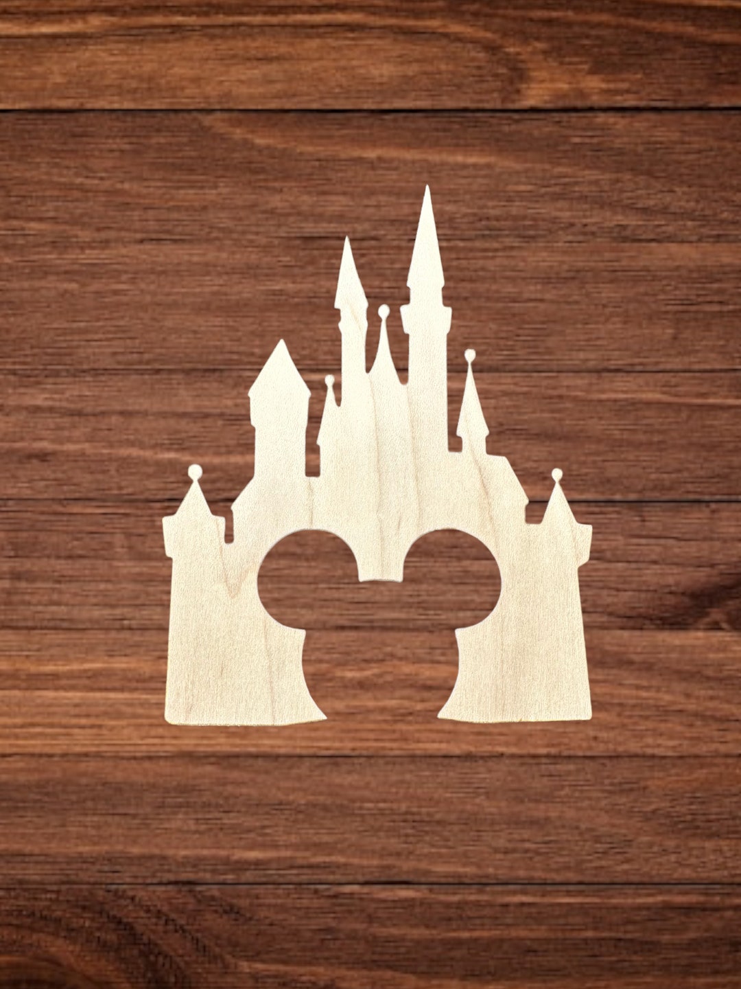 Castle Cutout, Disney Castle Wood Shape, Cinderella Castle Cutout ...