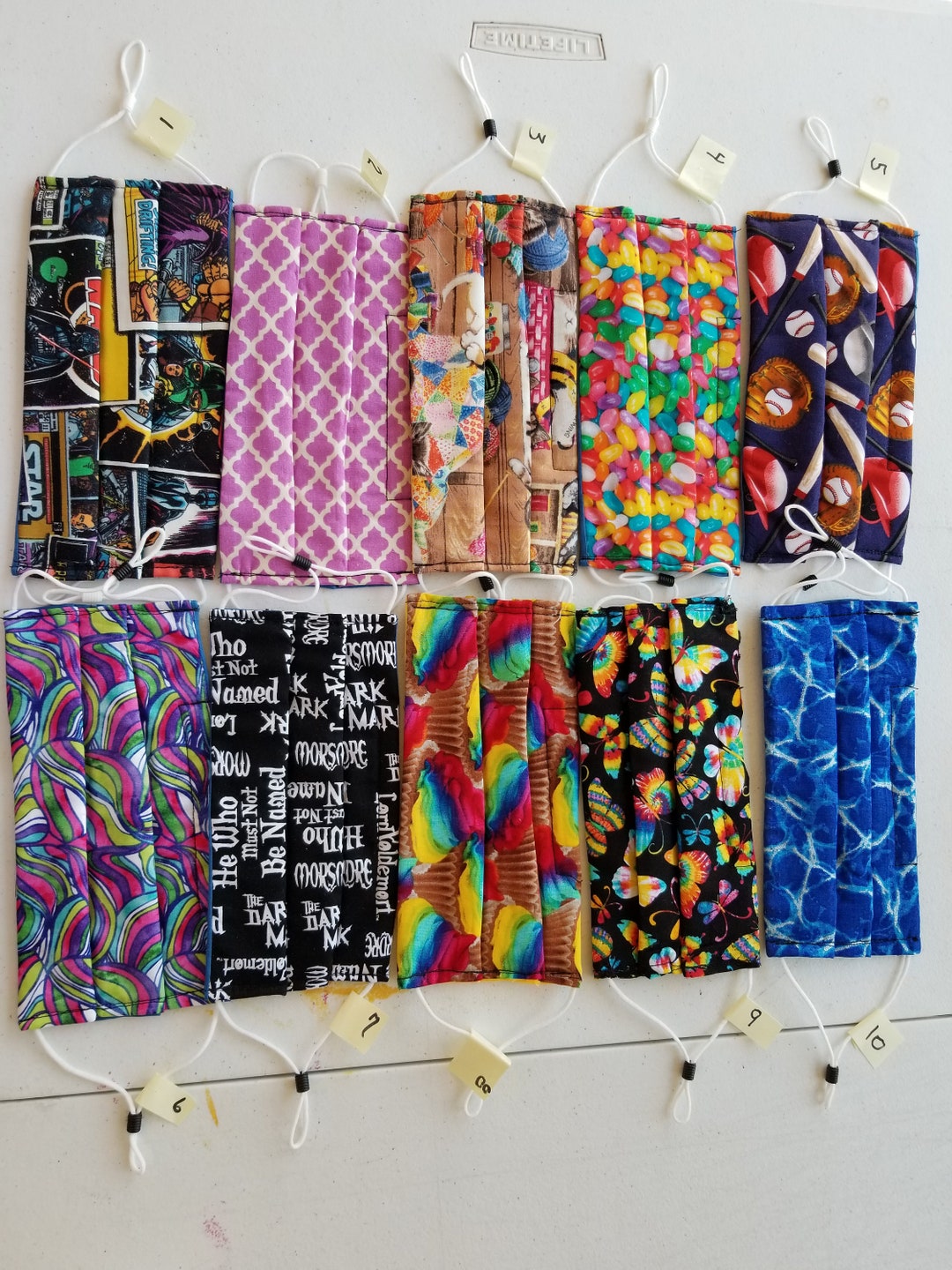 Funky Face Masks Version 2.0 - Etsy