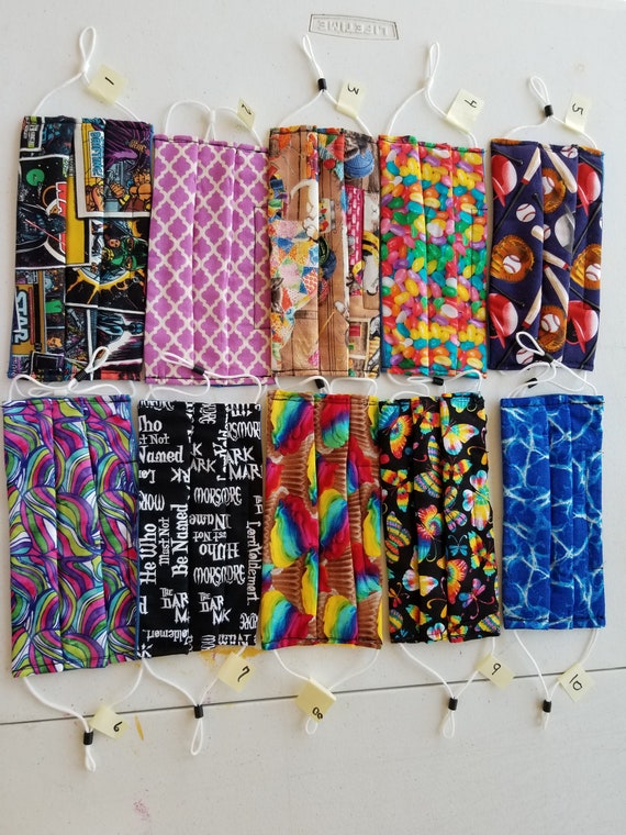 Funky Face Masks Version 2.0 | Etsy