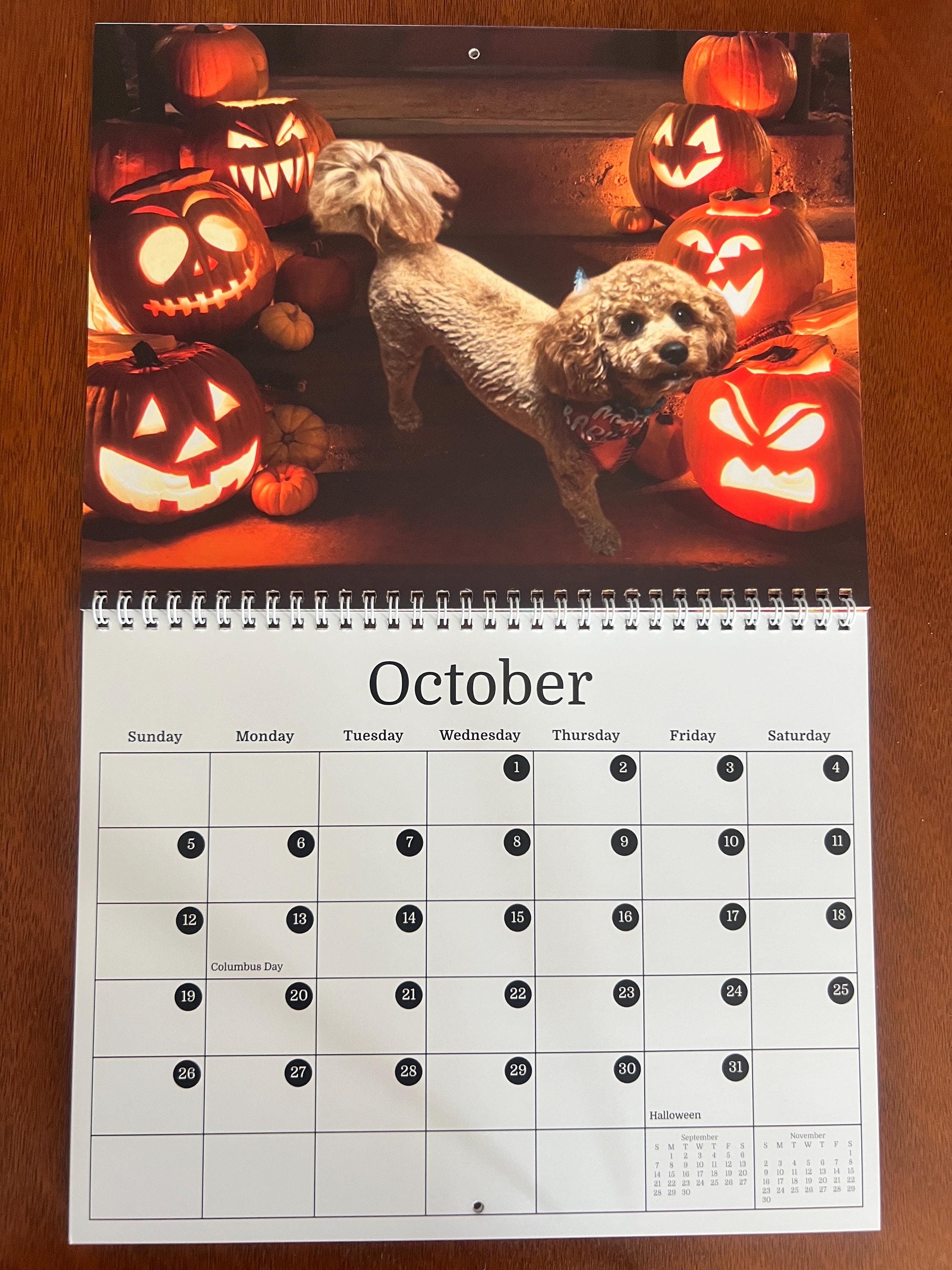 Customized 2026 Pet Calendar - Etsy