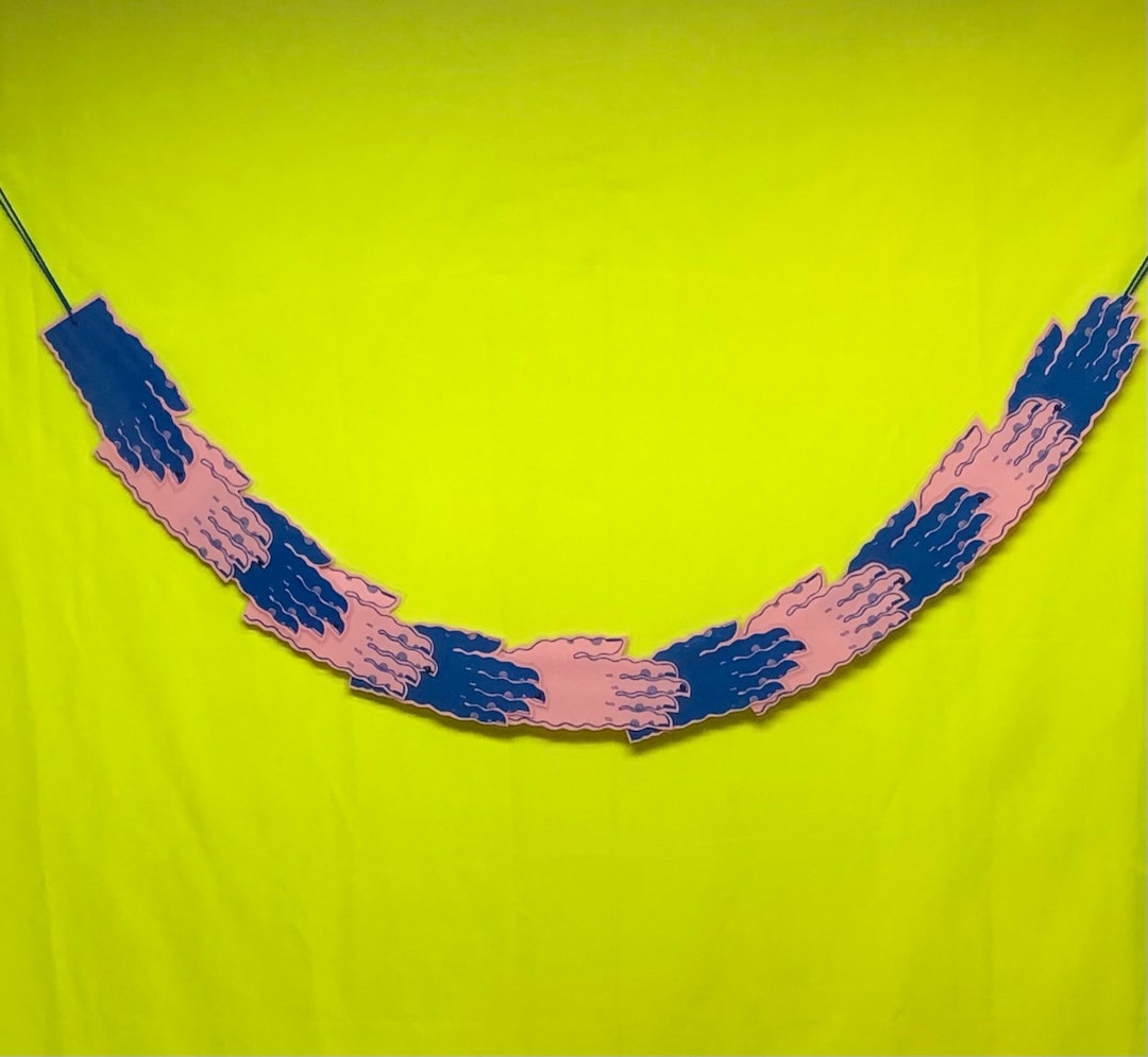 Hands Garland - Etsy