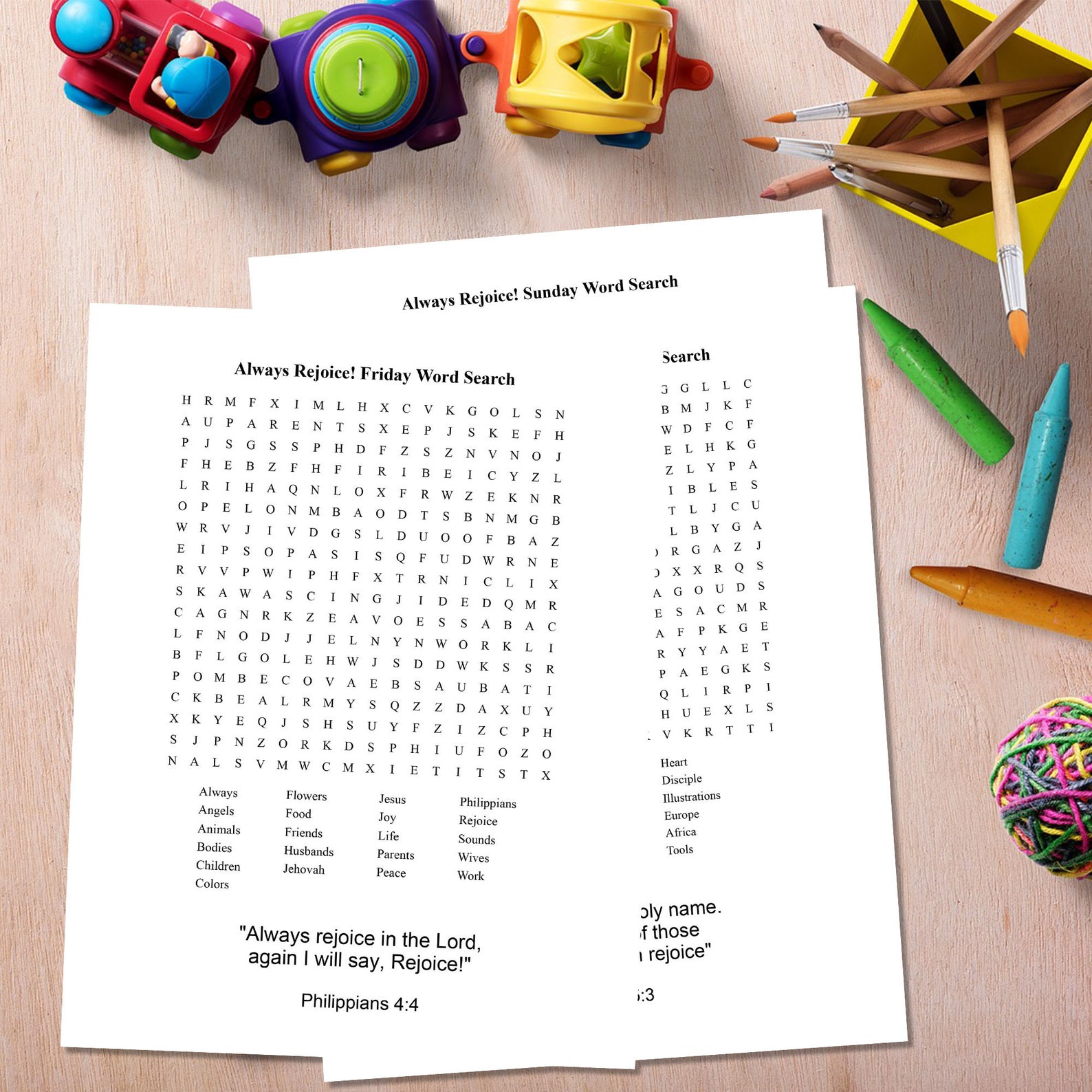 JW Word Search 2020 Convention Printable. JW Game, Instant Download ...