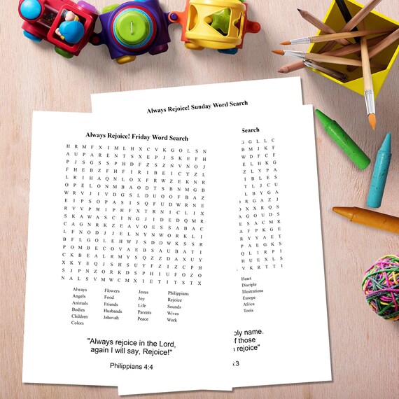 JW Word Search 2020 Convention Printable. JW Game Instant | Etsy Canada