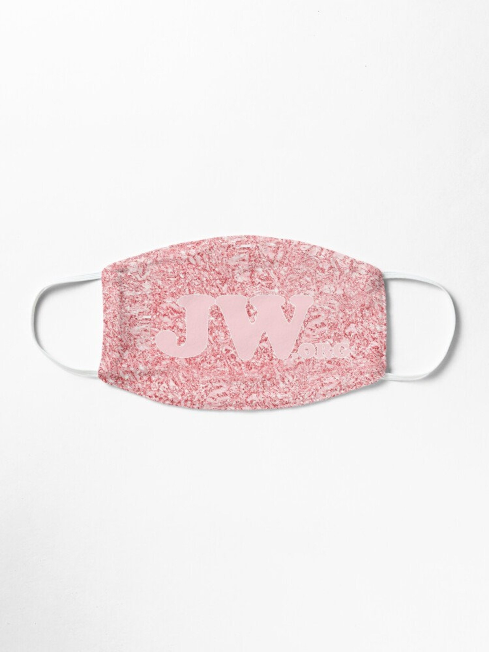 JW Face Mask JW ORG Link Pink Fabric Face Mask for - Etsy
