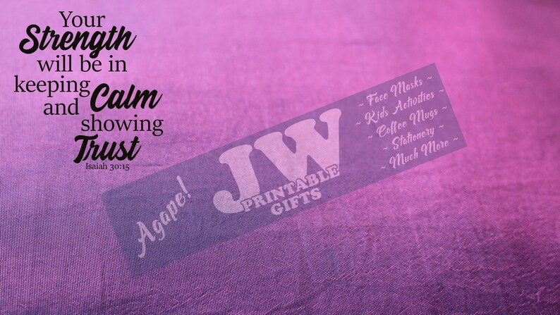 JW Zoom Background JW Year Text 2021 JW Gift Zoom Jehovah - Etsy Israel
