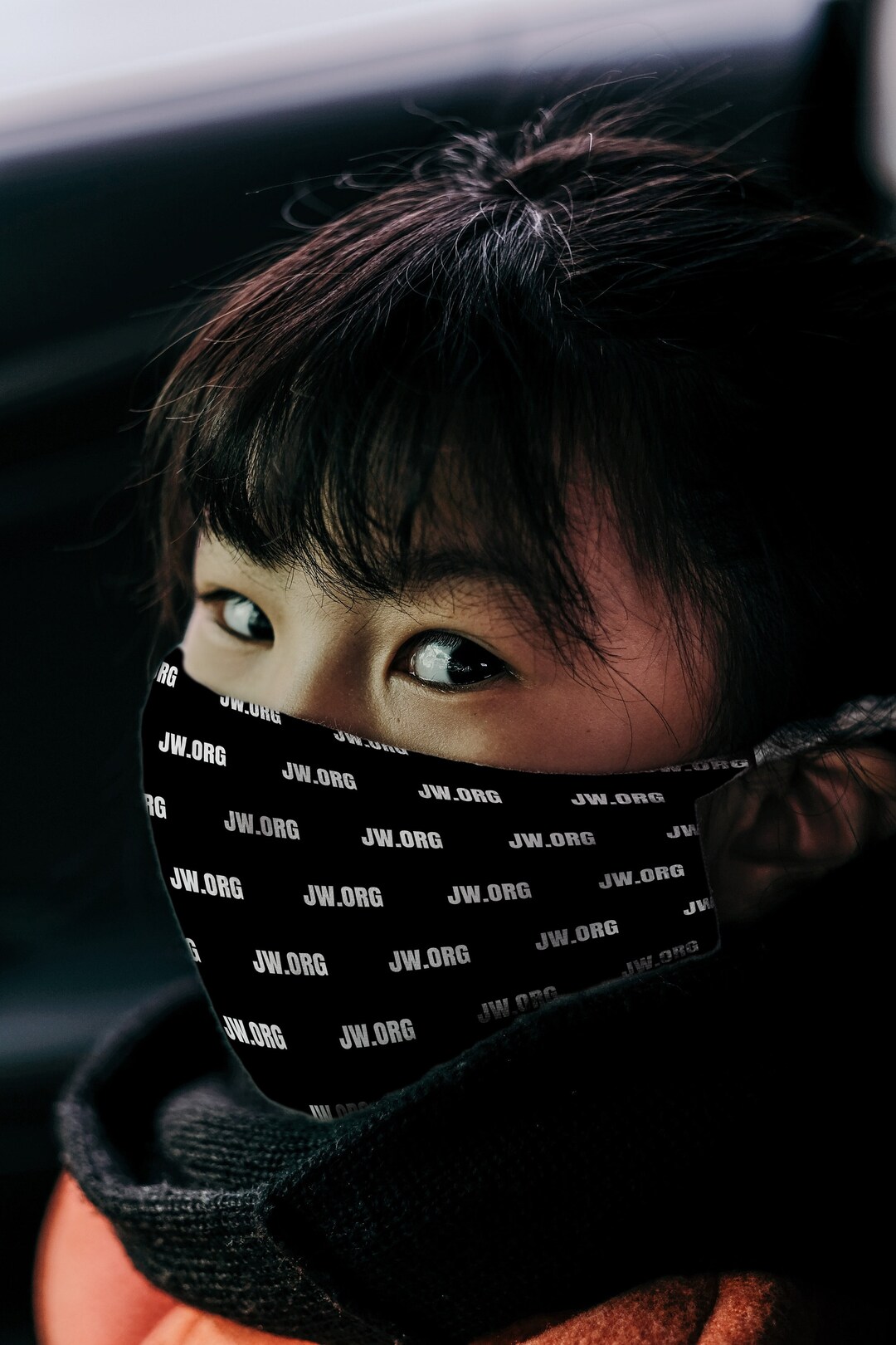 JW Face Mask JW ORG Pattern Fabric Face Mask Black - Etsy