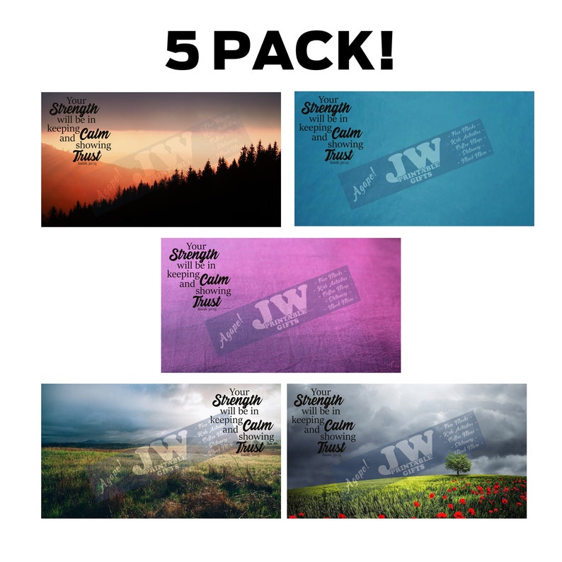 5 Pack JW Zoom Background JW Year Text 2021 JW Gift Zoom - Etsy