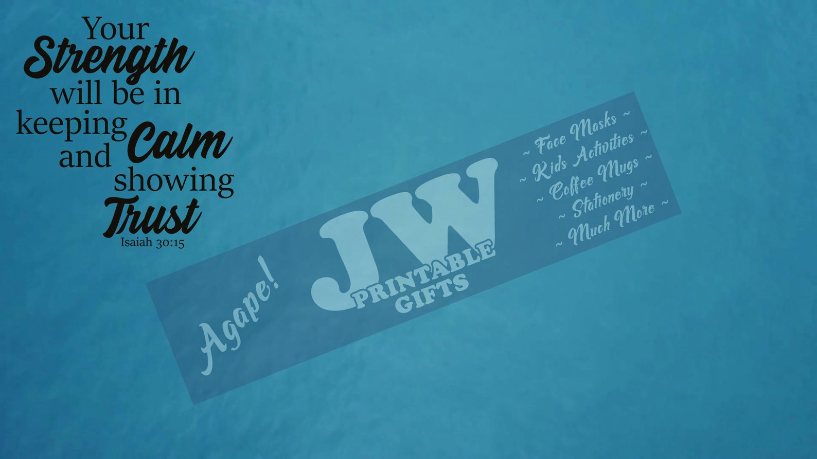 JW Zoom Background JW Year Text 2021 JW Gift Zoom Jehovah | Etsy