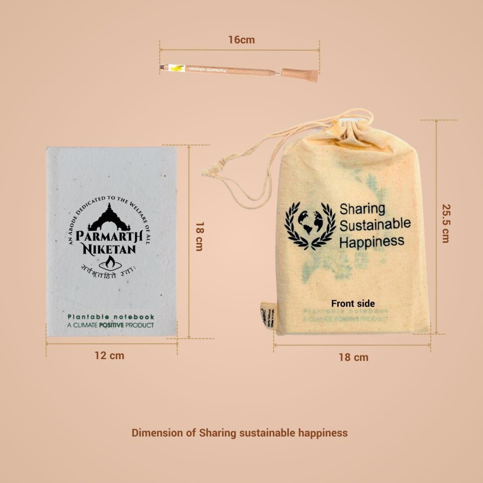 Sharing Sustainable Happiness Note Pads | Plantable Notepads Eco ...