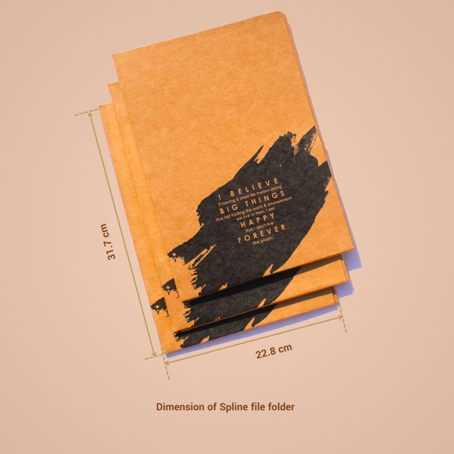 Spline File Folder sustainable File Folder set of 5 Double Pocket File ...