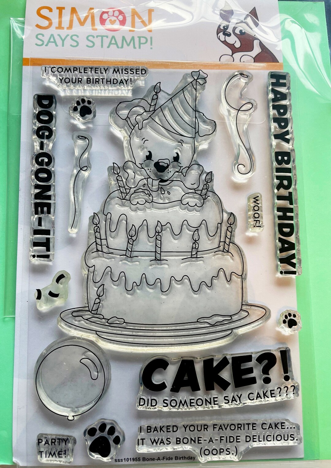 Simon Says Stamp Bone-a-fide Birthday Stamp Set Card Making ...