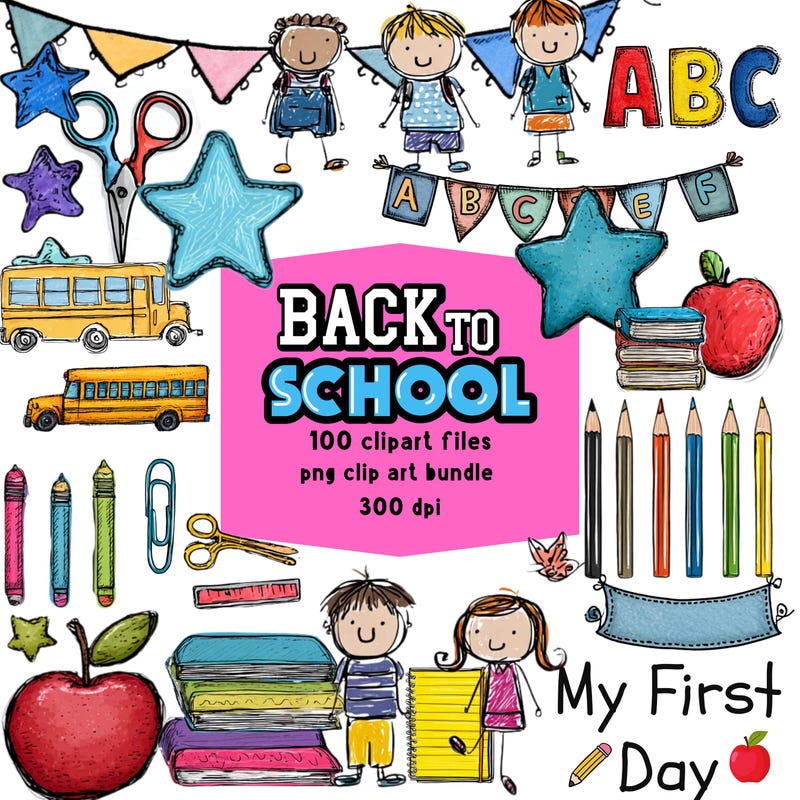 Chalkboard Doodles - Etsy