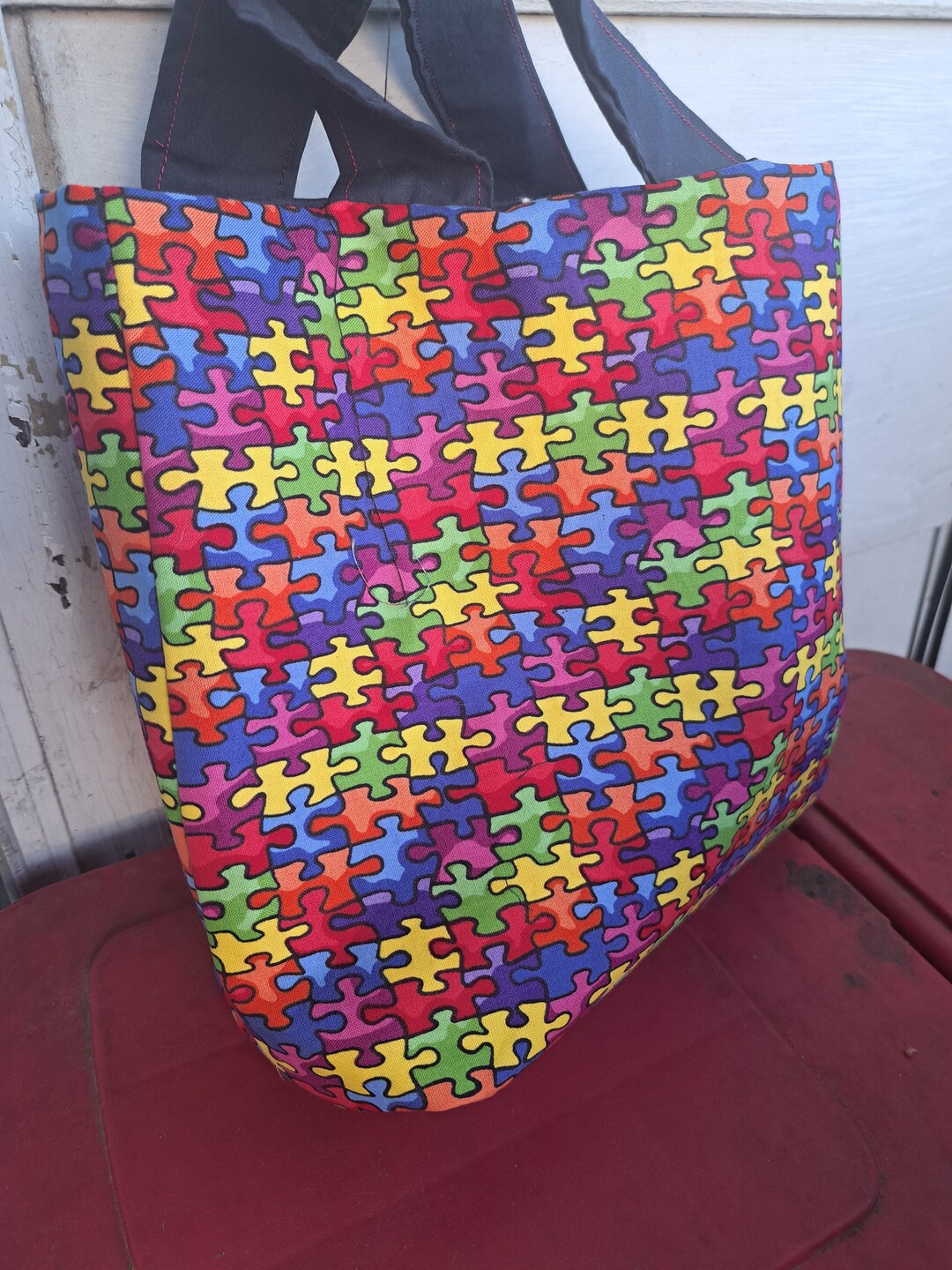 Autism Tote Bag With Free Shipping - Etsy
