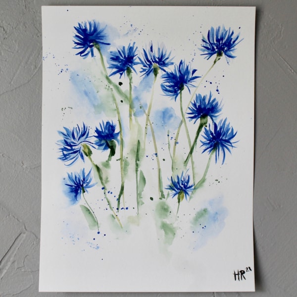 Bachelor Buttons - Etsy