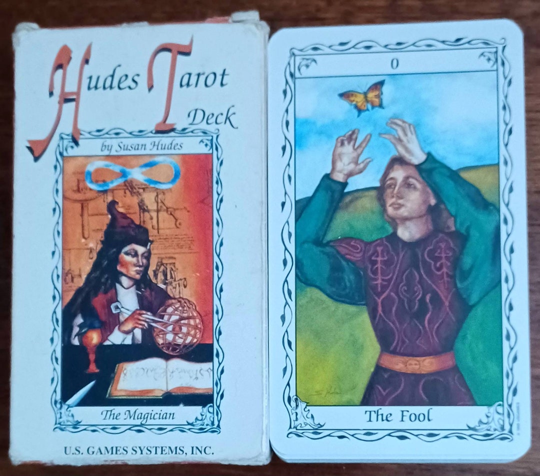 Rare Vintage the Hudes Tarot Deck, Cards Very Good Condition Outer Box ...