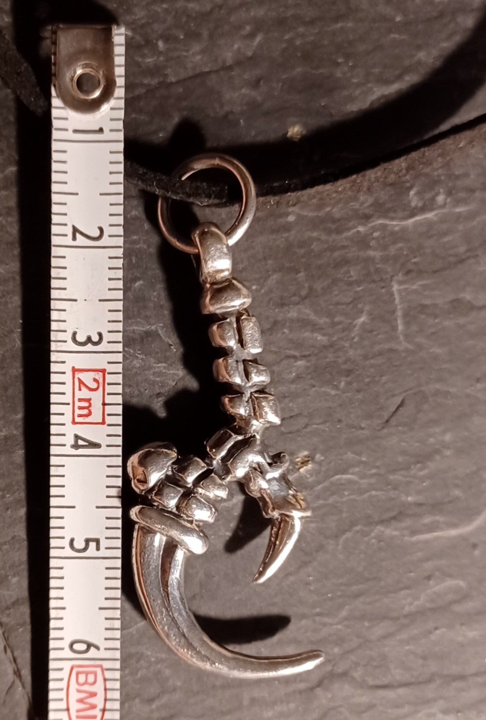Vintage Hallmarked Silver Bird's Talon Claw Pendant - Etsy