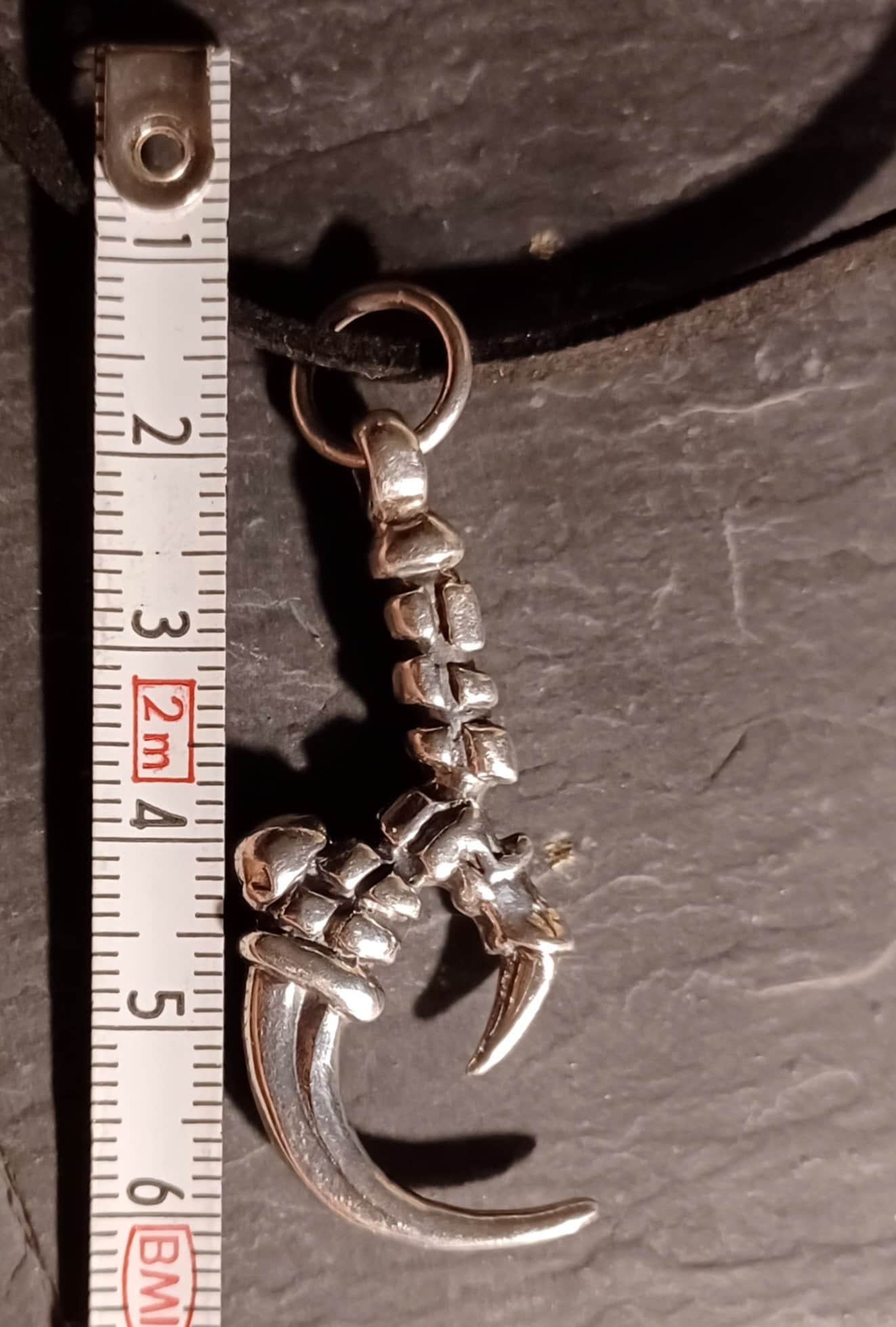 Vintage Hallmarked Silver Bird's Talon Claw Pendant - Etsy