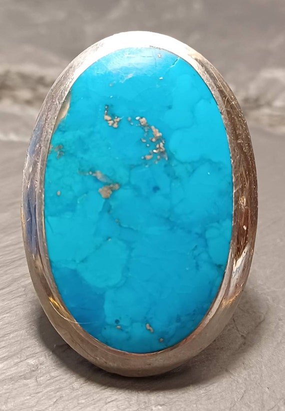 Real turquoise with copper - Gem