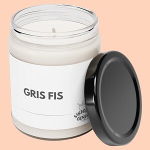 Gris Fis Candle Funny Candle Swedish Gift Scandinavian Humor 9oz ...