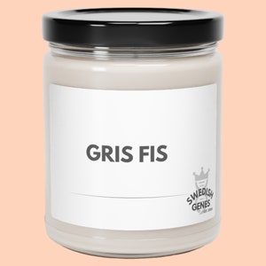 Gris Fis Candle Funny Candle Swedish Gift Scandinavian Humor 9oz ...