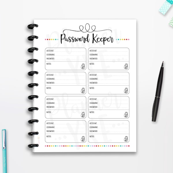Password Journal - Etsy
