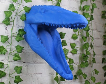 LARGE Geometric Mosasaurs Wall Head Modern Decor | Etsy