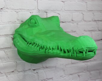 Alligator Wall Decor - Etsy