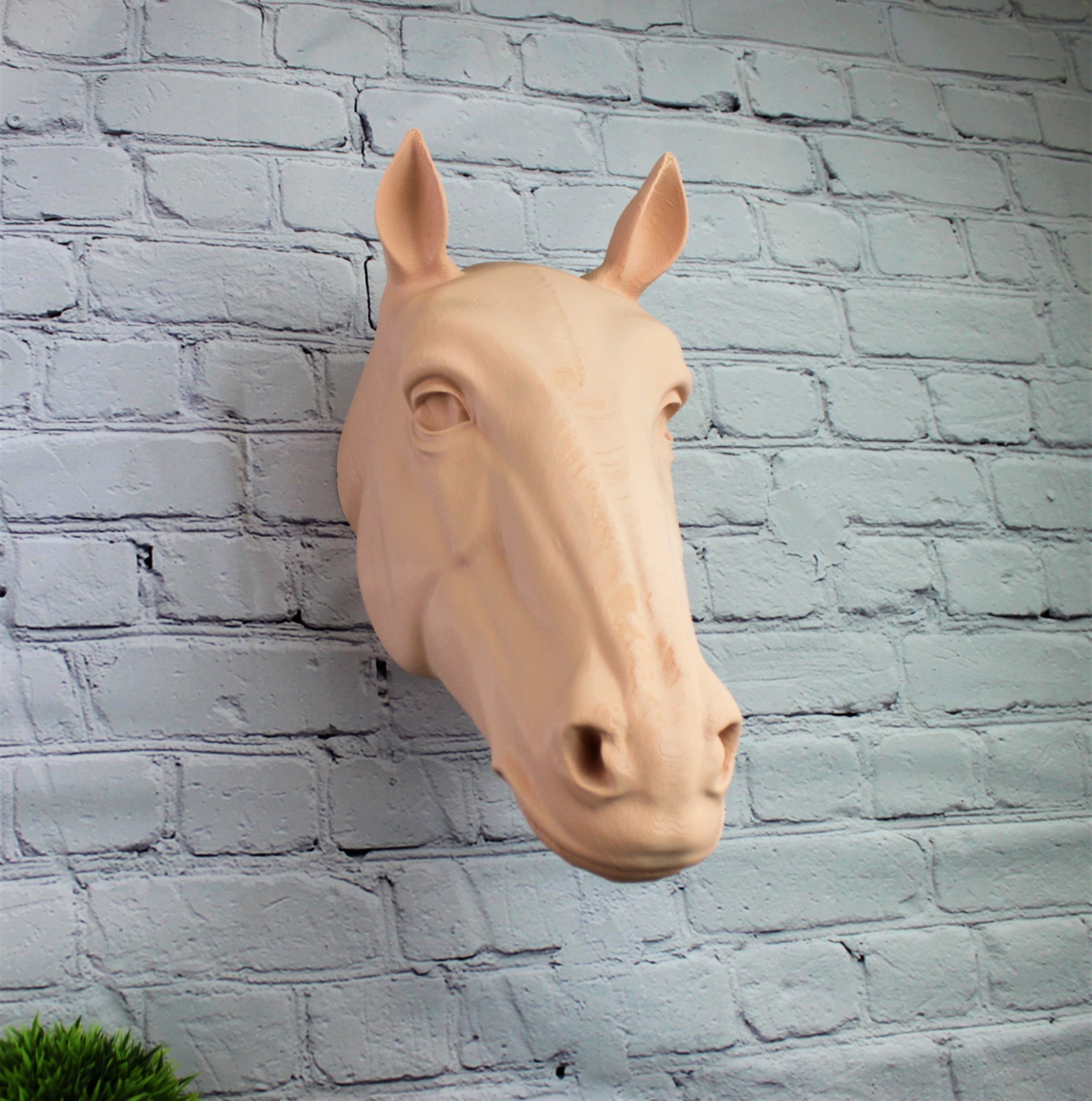 LARGE Detailed Horse Head Modern Decor | Etsy