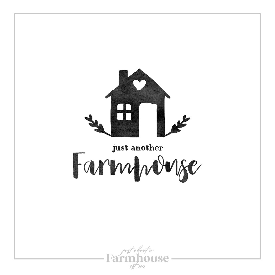 Farmhouse Logo, Farm Logo, Custom Logo, Premade Logo, Cottage Logo ...