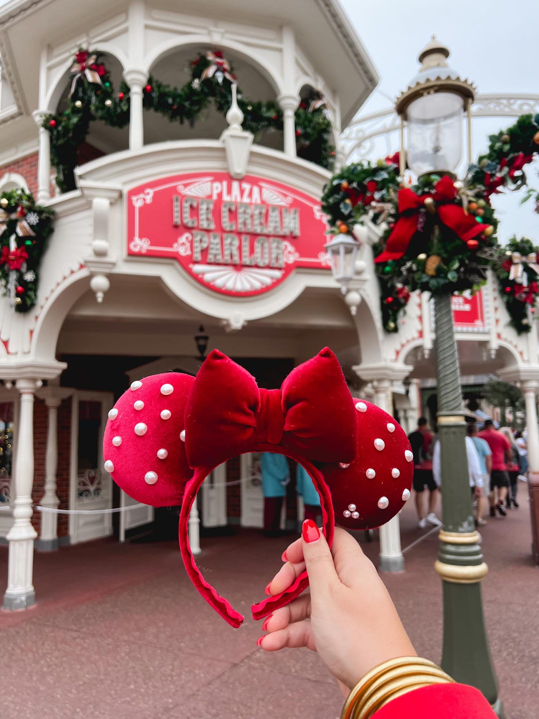 Red Velvet Mouse Ears - Etsy