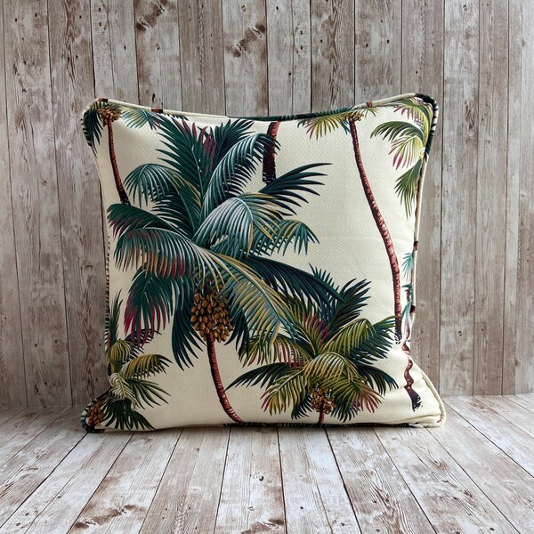 Palm Trees Pillow - Etsy