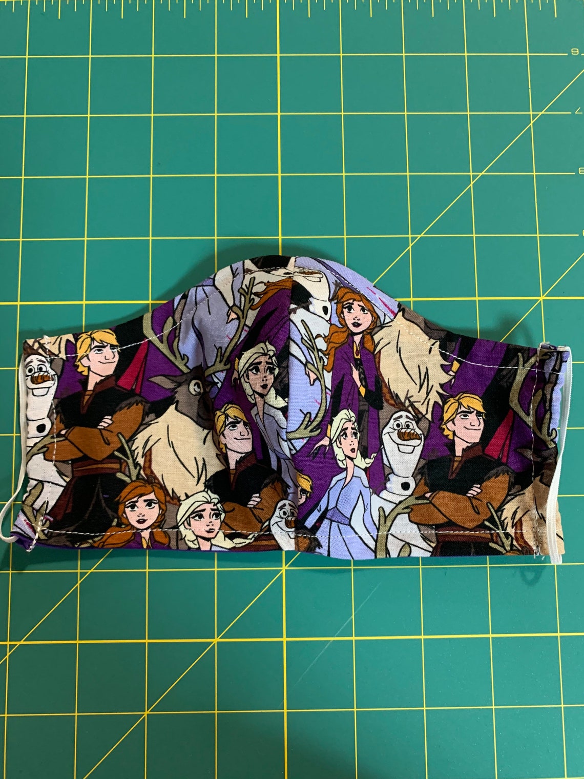 Frozen 2 Elsa Pleated Face Mask Adult or child with Filter | Etsy