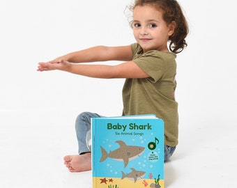 Handmade Quiet Book Baby Shark and Other Nursery Rhymes - Etsy