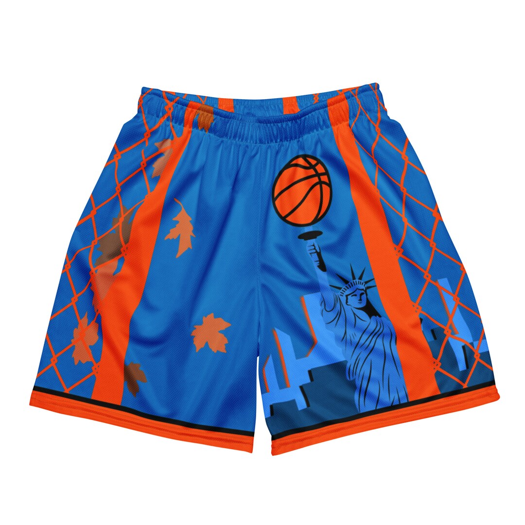 Knickerbocker Unisex Mesh Shorts, New York Basketball Shorts - Etsy
