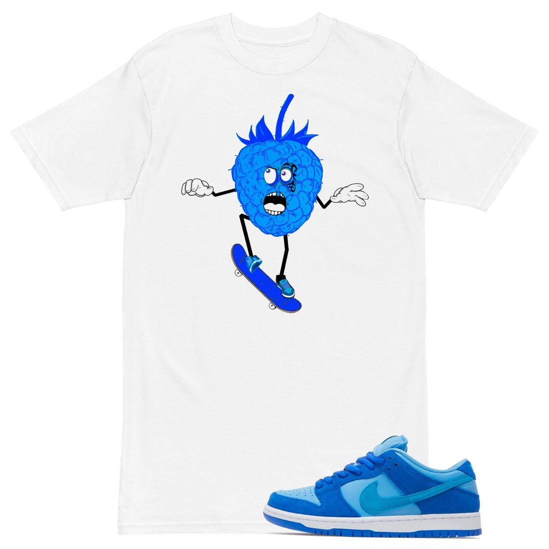 Pro Fruity Pack Blue Raspberry Dunks Men’s Premium Heavyweight Tee to ...