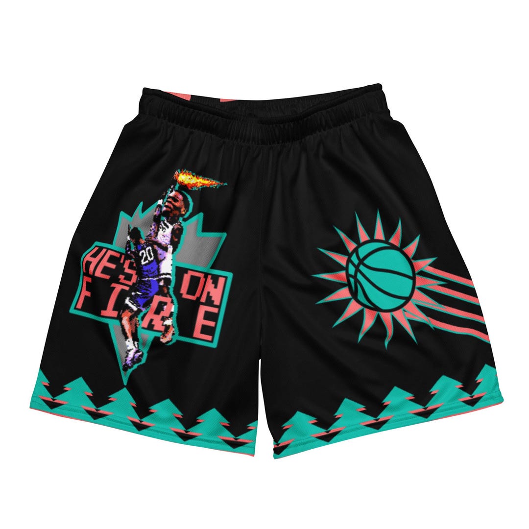 He's on Fire Shorts - Minnesota Basketball Unisex Mesh Shorts - Anthony ...
