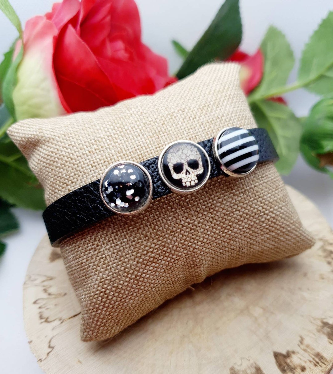 Punk Bracelet, Skull Bracelet, E Girl Jewelry, Emo Bracelet, Scene ...