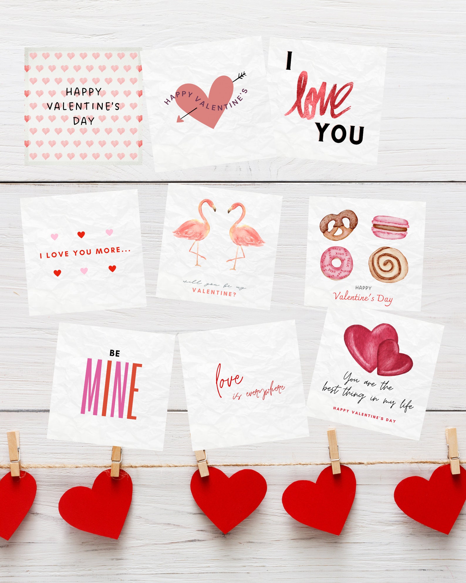 Printable Valentines - Etsy