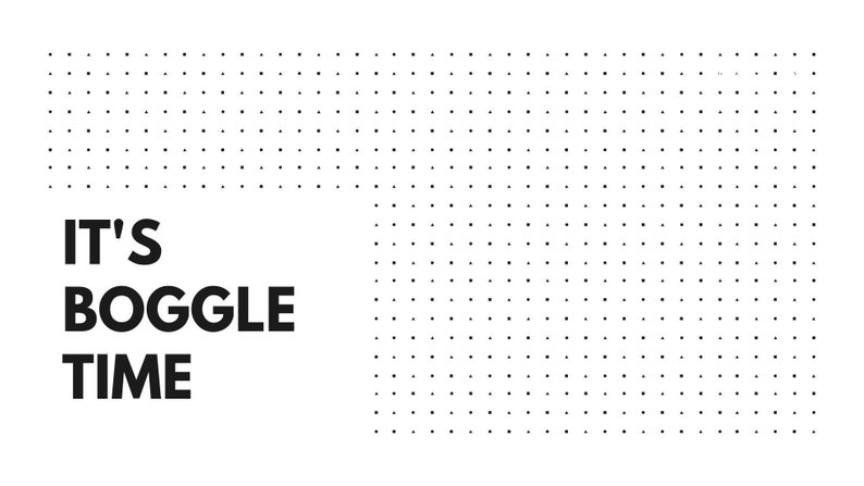 Boggle Printable Template - Etsy