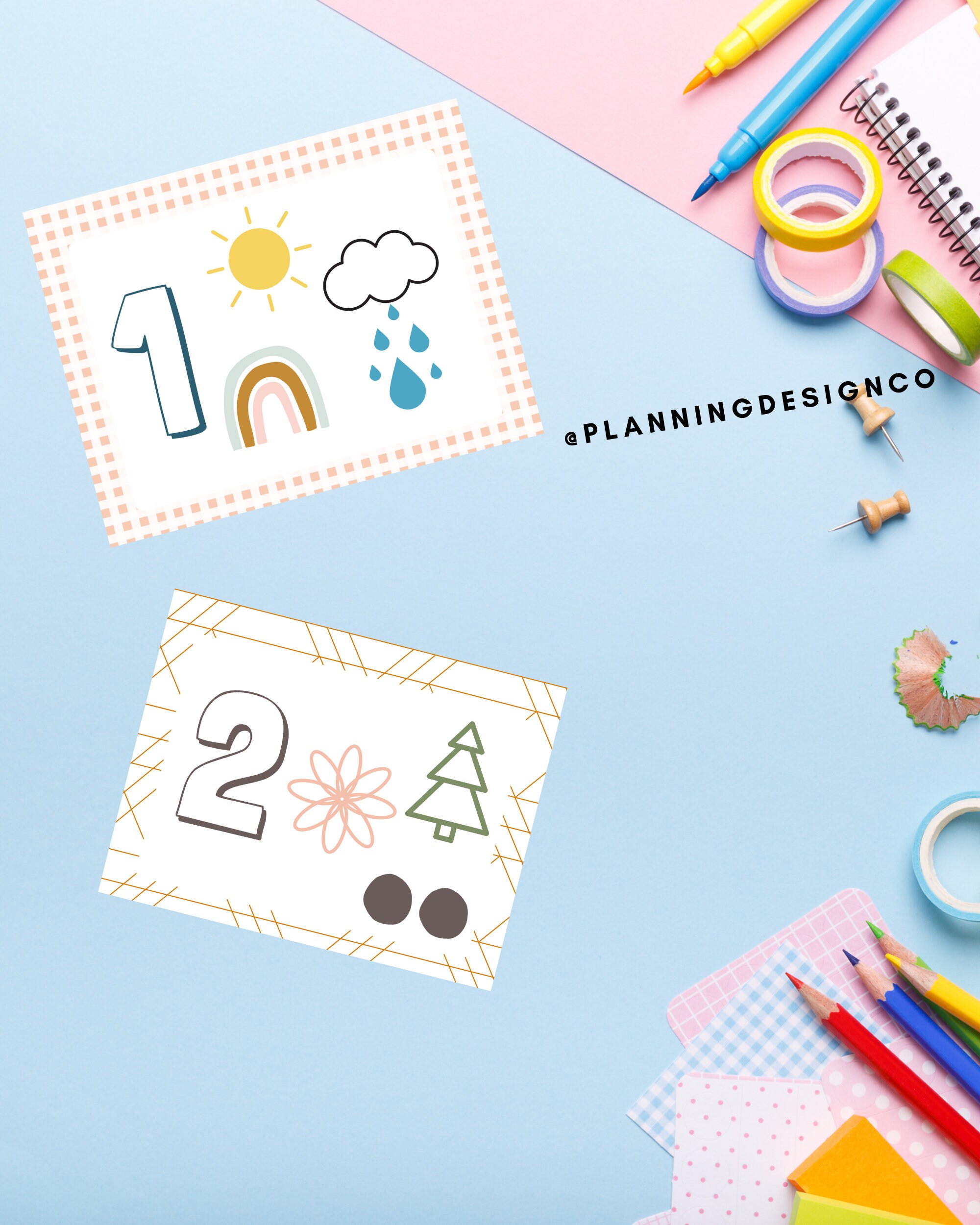 Number Play Dough Mat Printable Download - Etsy