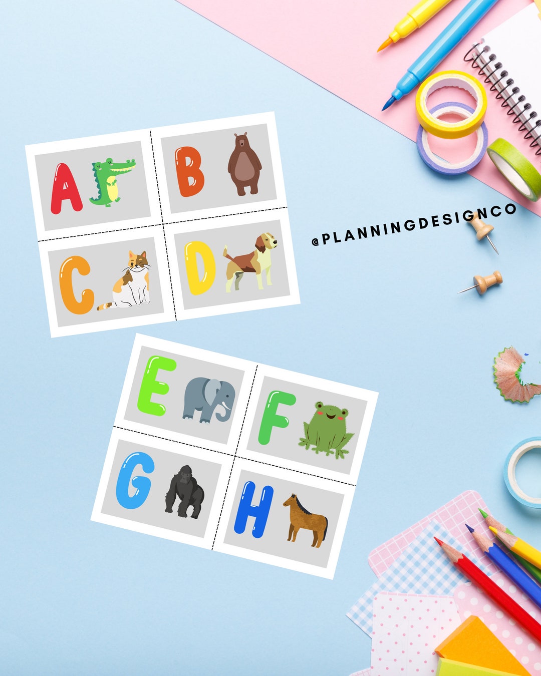 Letter Play Dough Mat Printable Download - Etsy