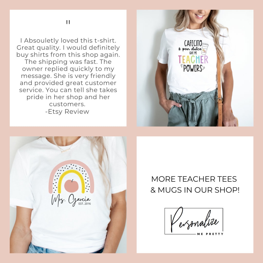 Maestra Gift, Maestra Appreciation Gift, Custom Maestra Gift ...