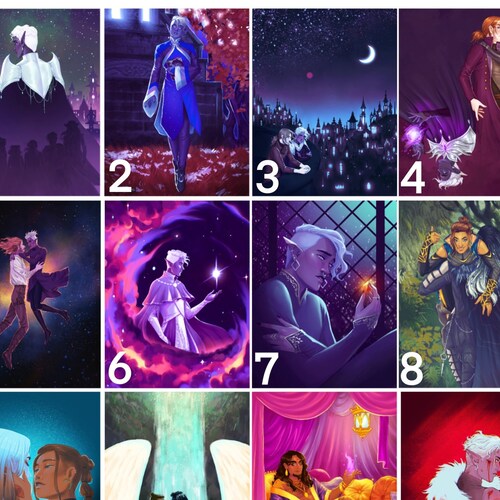 Critical Role 4x6 Matte Prints - Etsy