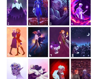 Critical Role 4x6 Matte Prints - Etsy
