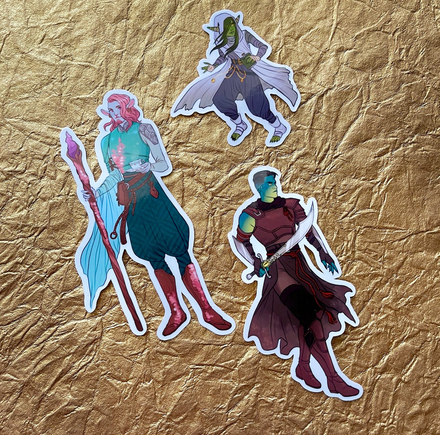 Critical Role Mighty Nein Stickers - Etsy