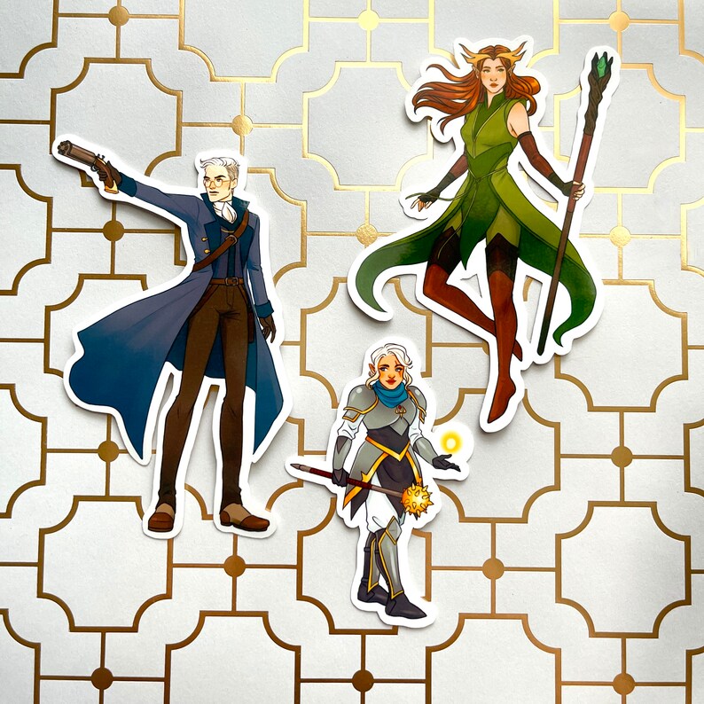 Critical Role Vox Machina Stickers - Etsy