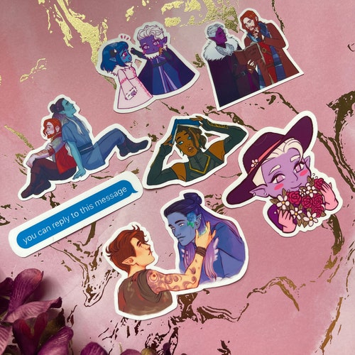 Critical Role Campaign 2 Stickers - Etsy