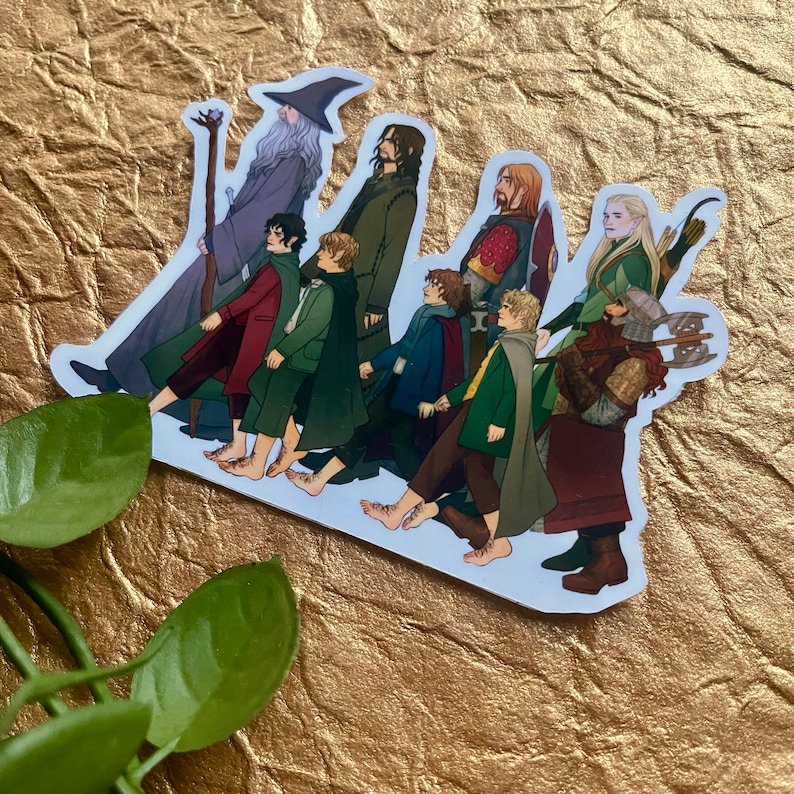 Lord of the Rings the Hobbit Tolkien Stickers - Etsy