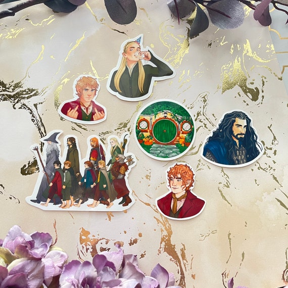 Lord of the Rings the Hobbit Tolkien Stickers - Etsy